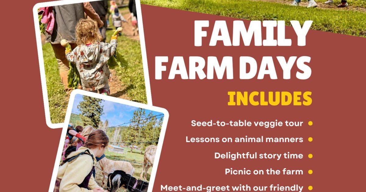 Family Farm Days | Events | Gorge Youth