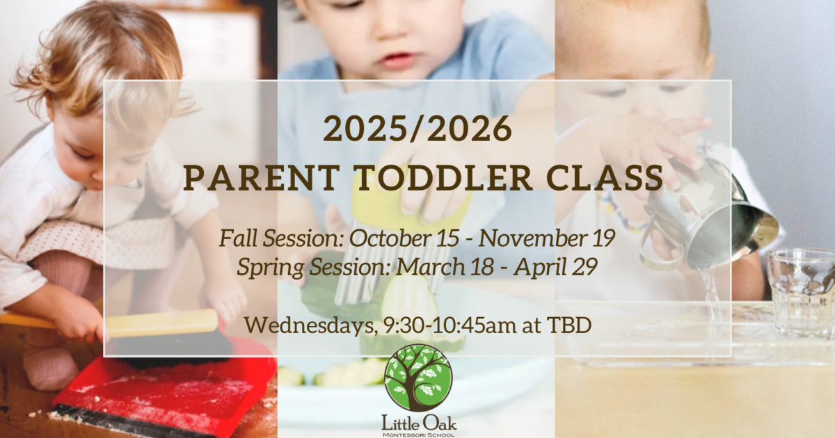 6 Week Montessori Parent Toddler Class | Events | Gorge Youth