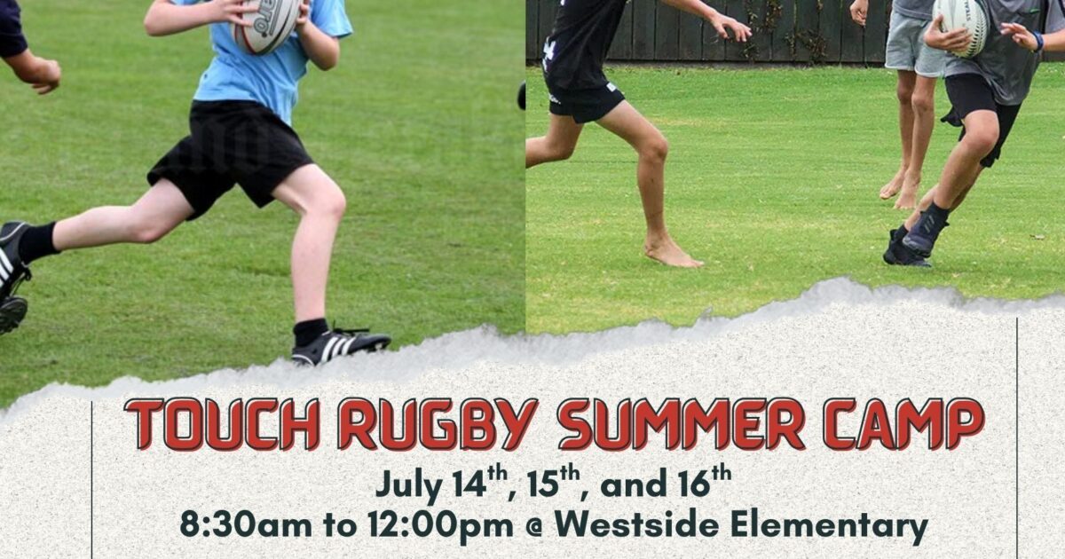 Youth Touch Rugby Summer Camp | Events | Gorge Youth