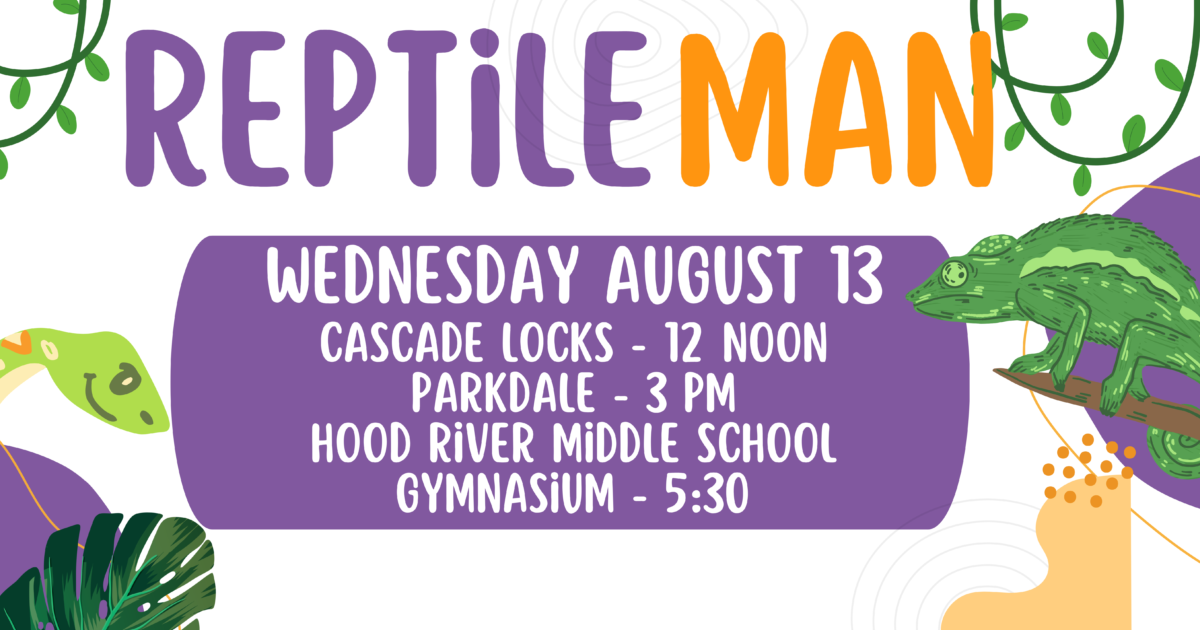 Reptile Man | Events | Gorge Youth